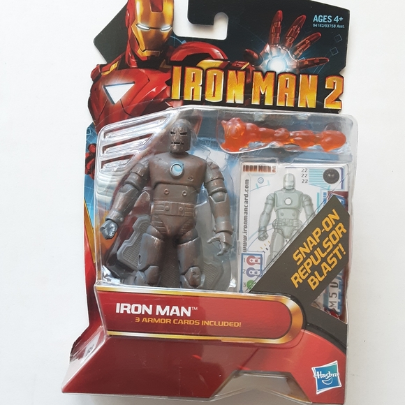 Hasbro | Toys | Marvel Iron Man 2 W3 Armor Cards Action Figure | Poshmark